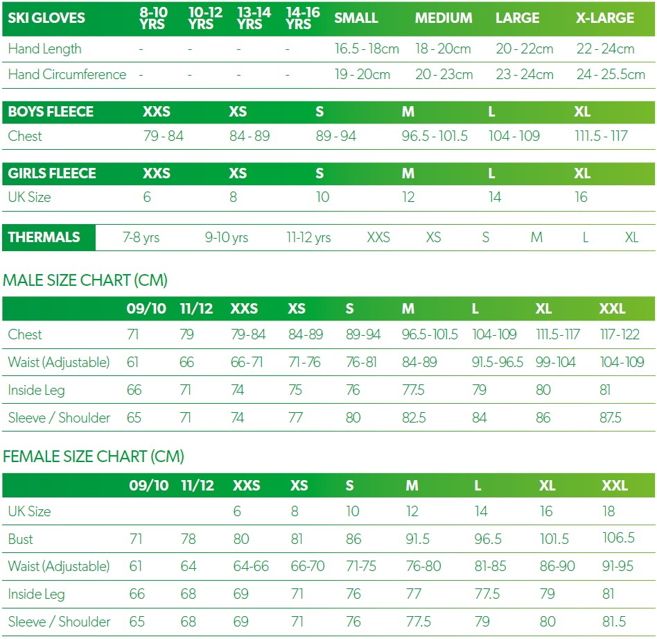 Rental Ski Clothing & Skiing Accessories @ Interski